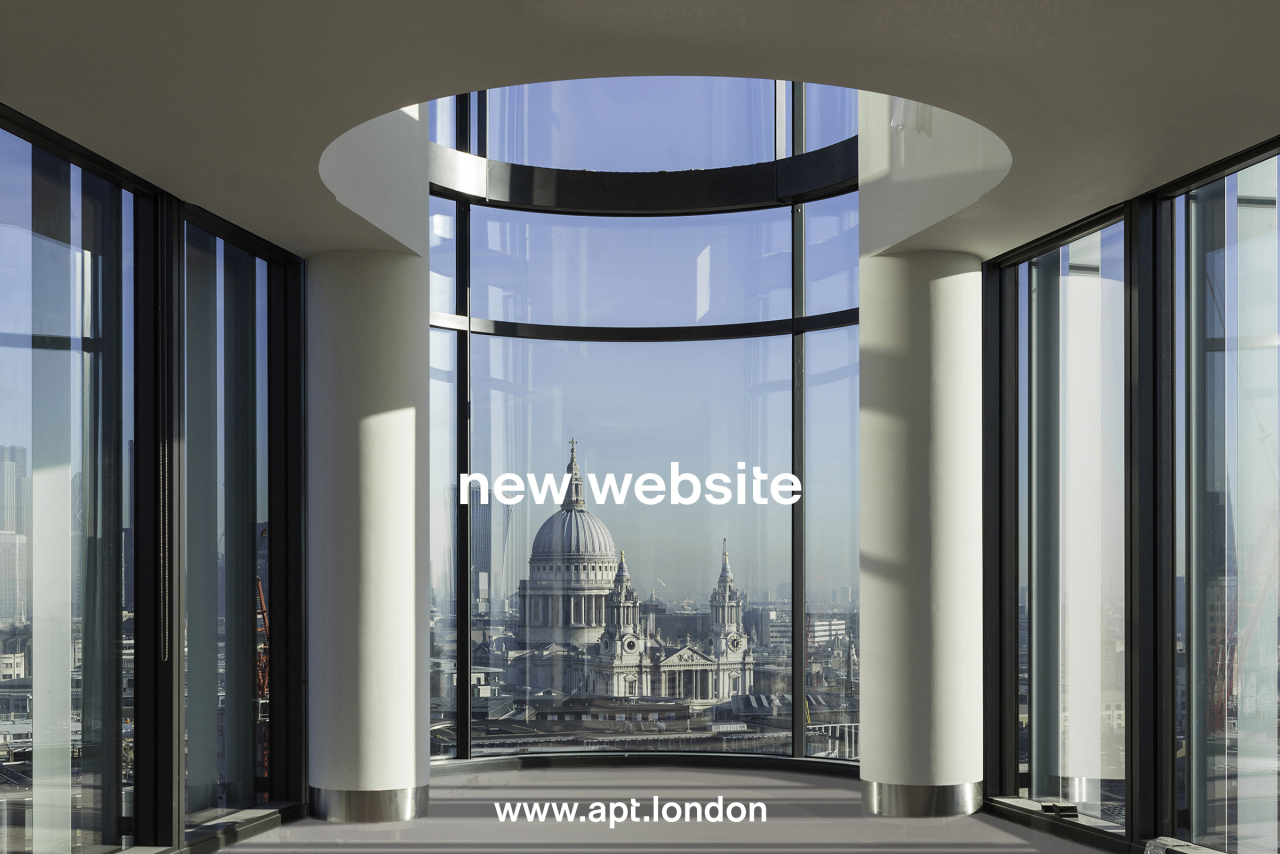 Apt launches new website | This is Apt | Architects in London